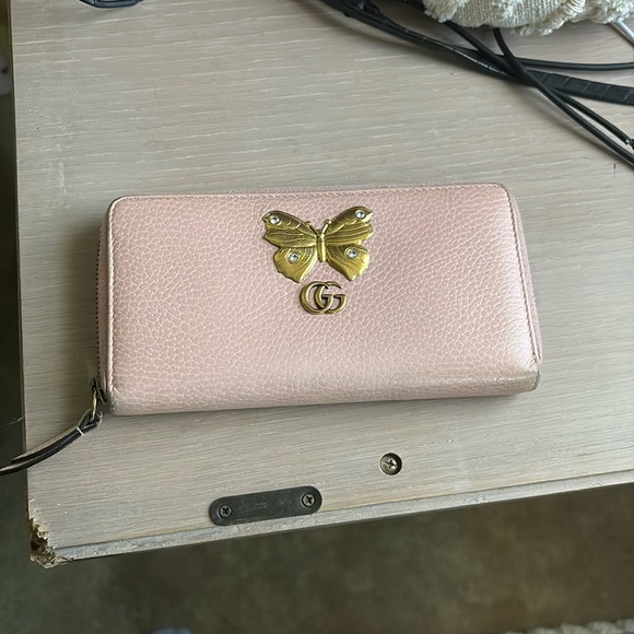 Gucci | Bags | Gucci Marmont Butterfly Wallet | Poshmark